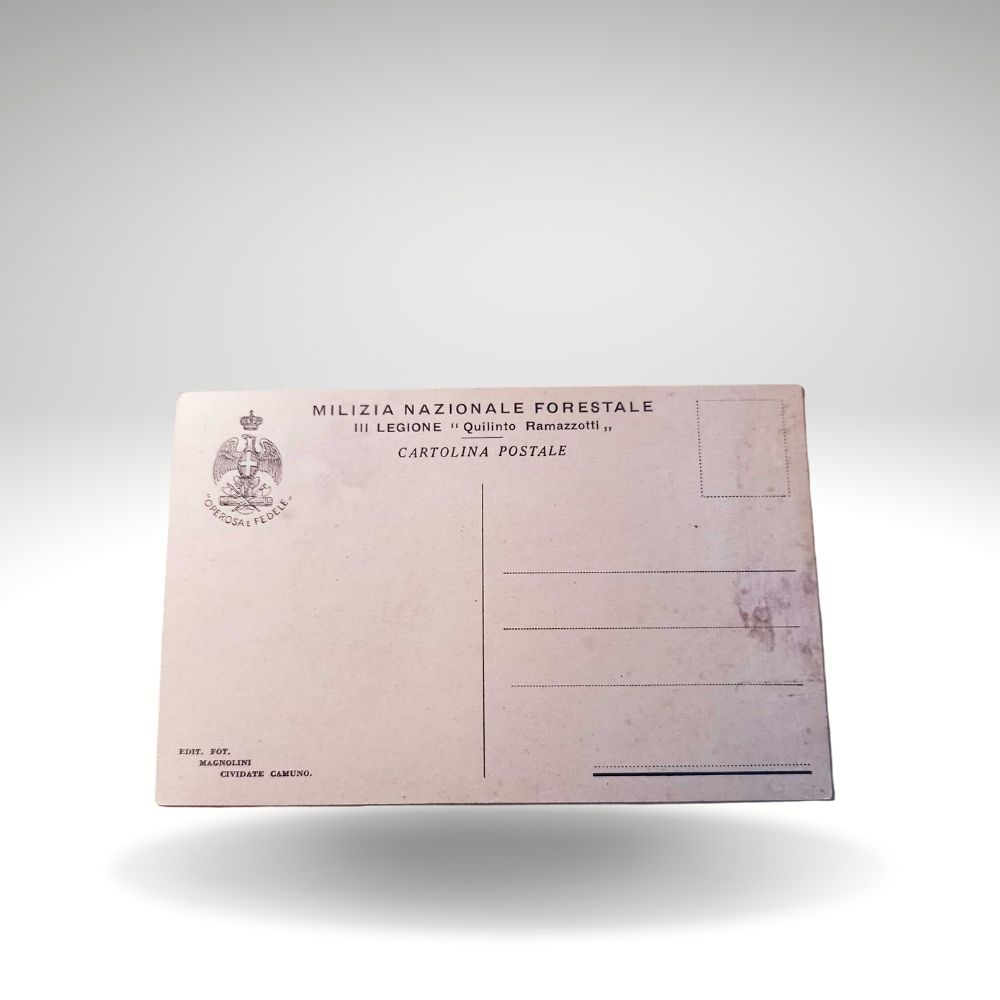 Cartolina milizia forestale 3° legione Ramazzotti mvsn ww2 - Militaria ...