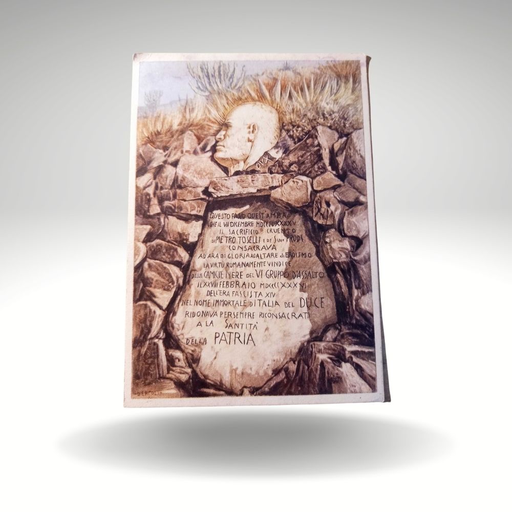 Cartolina 6° battaglione montagna Forli'/Ravenna ww2 - Militaria Italia