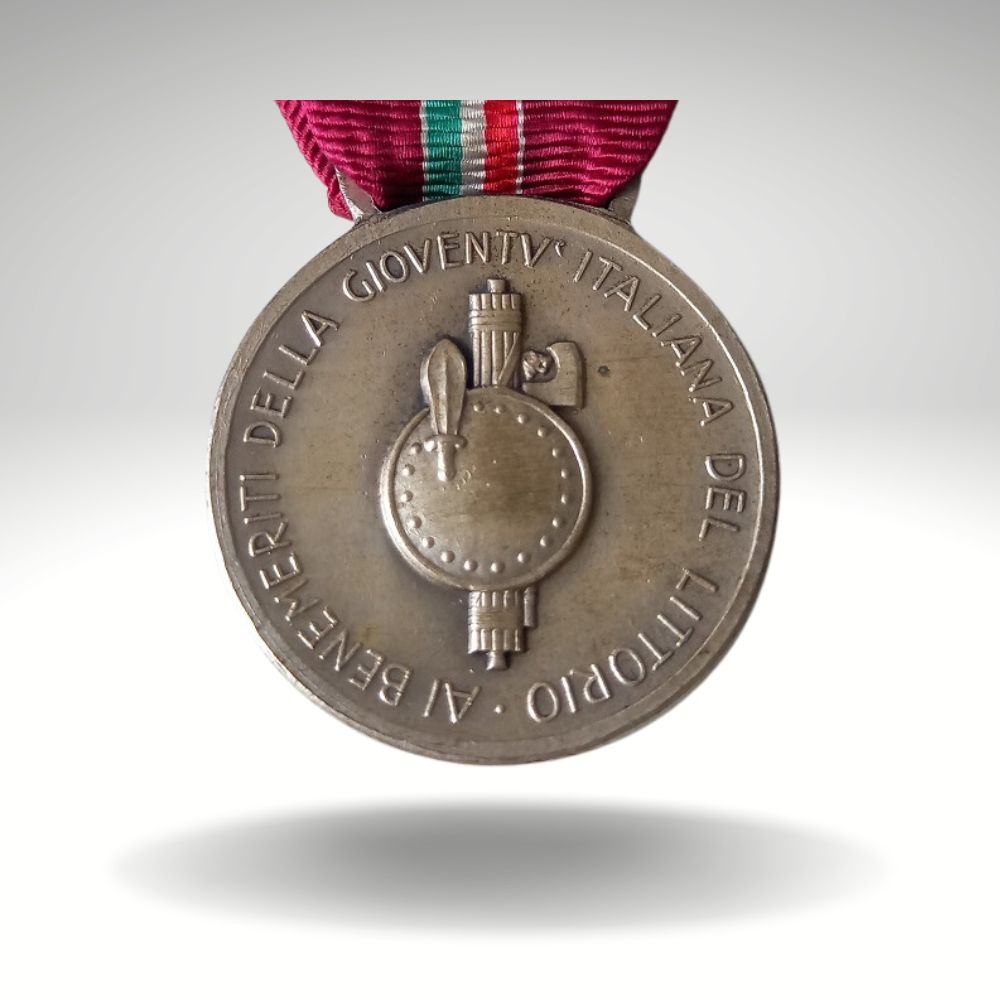 Medaglia ai benemeriti della GIL ww2 - Militaria Italia