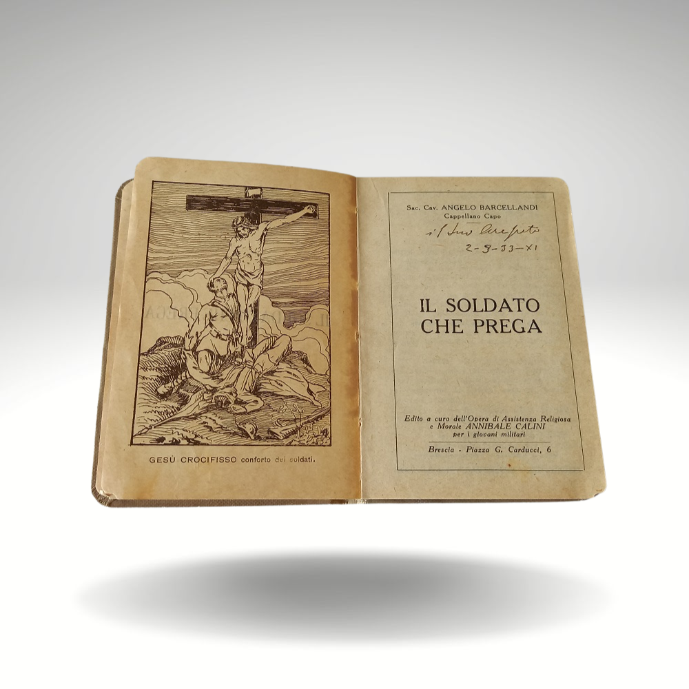 Libretto cappellano militare ww2 - Militaria Italia